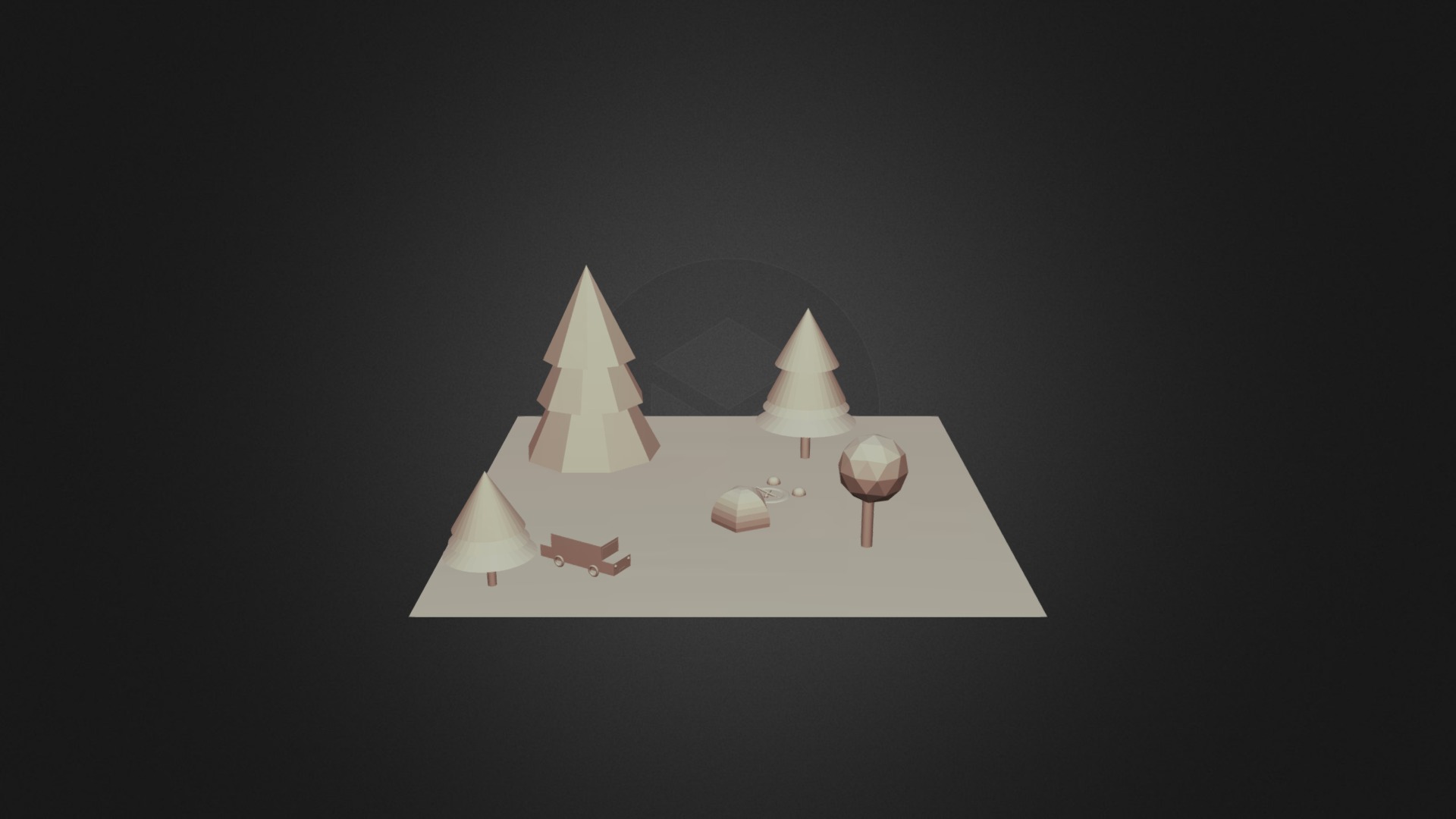 Primitive Model Exercise CGCookie - 3D model by HashTag02 [239d23d ...
