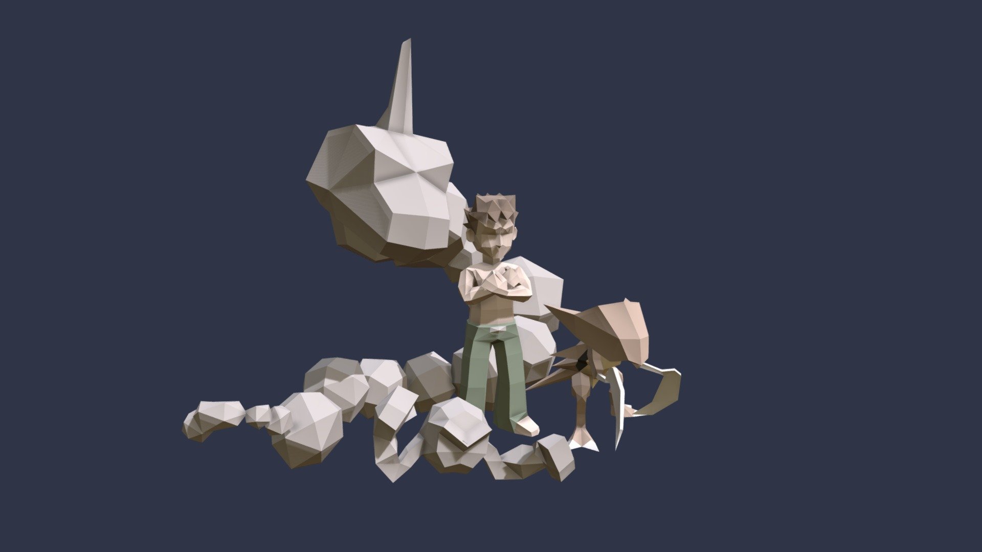 Brock (Pokemon) - Download Free 3D model by DavidA3D [239d318] - Sketchfab