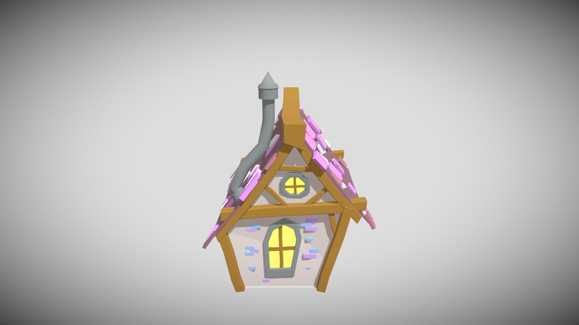 Stylised Low-Poly House - Download Free 3D model by SirDevAlot [239e0d2 ...
