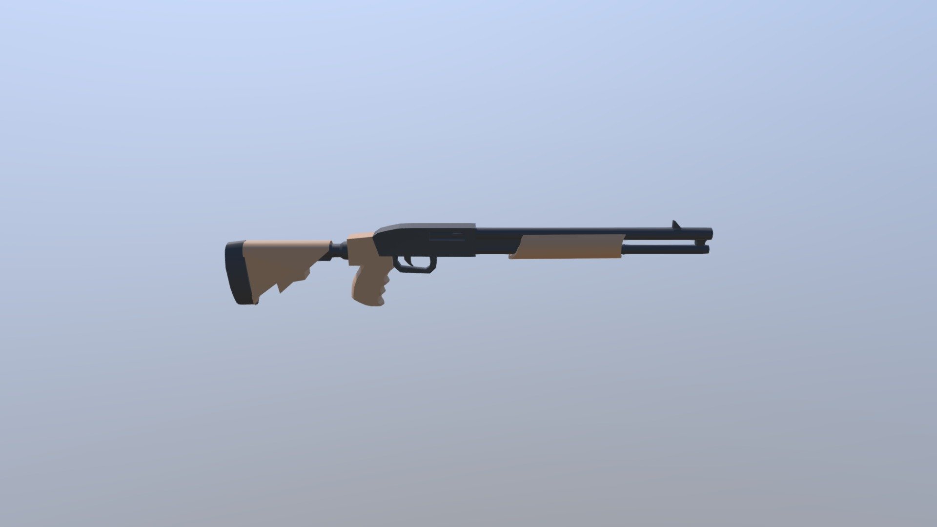 Simple Shotgun - 3D model by Darian_Benson [239fb83] - Sketchfab