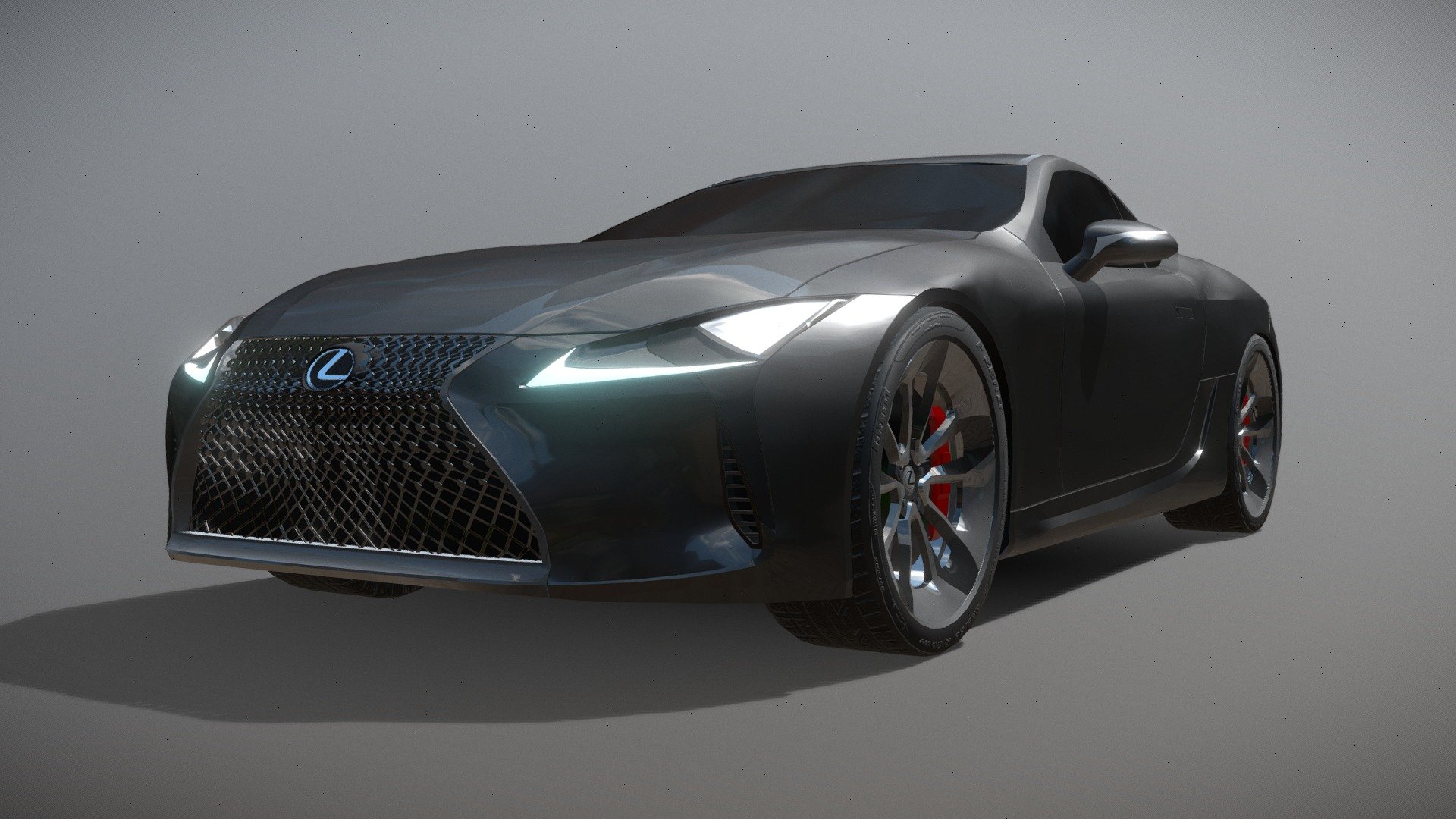 Lexus LC 500 - 3D model by Ricy (@ngon_3d) [239fe50] - Sketchfab