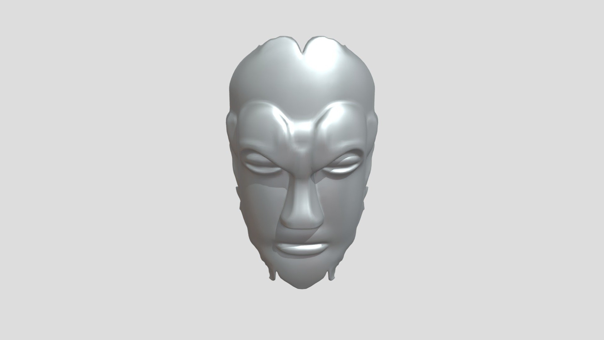 intricate tribal mask - 3D model by hamrix [23a027c] - Sketchfab