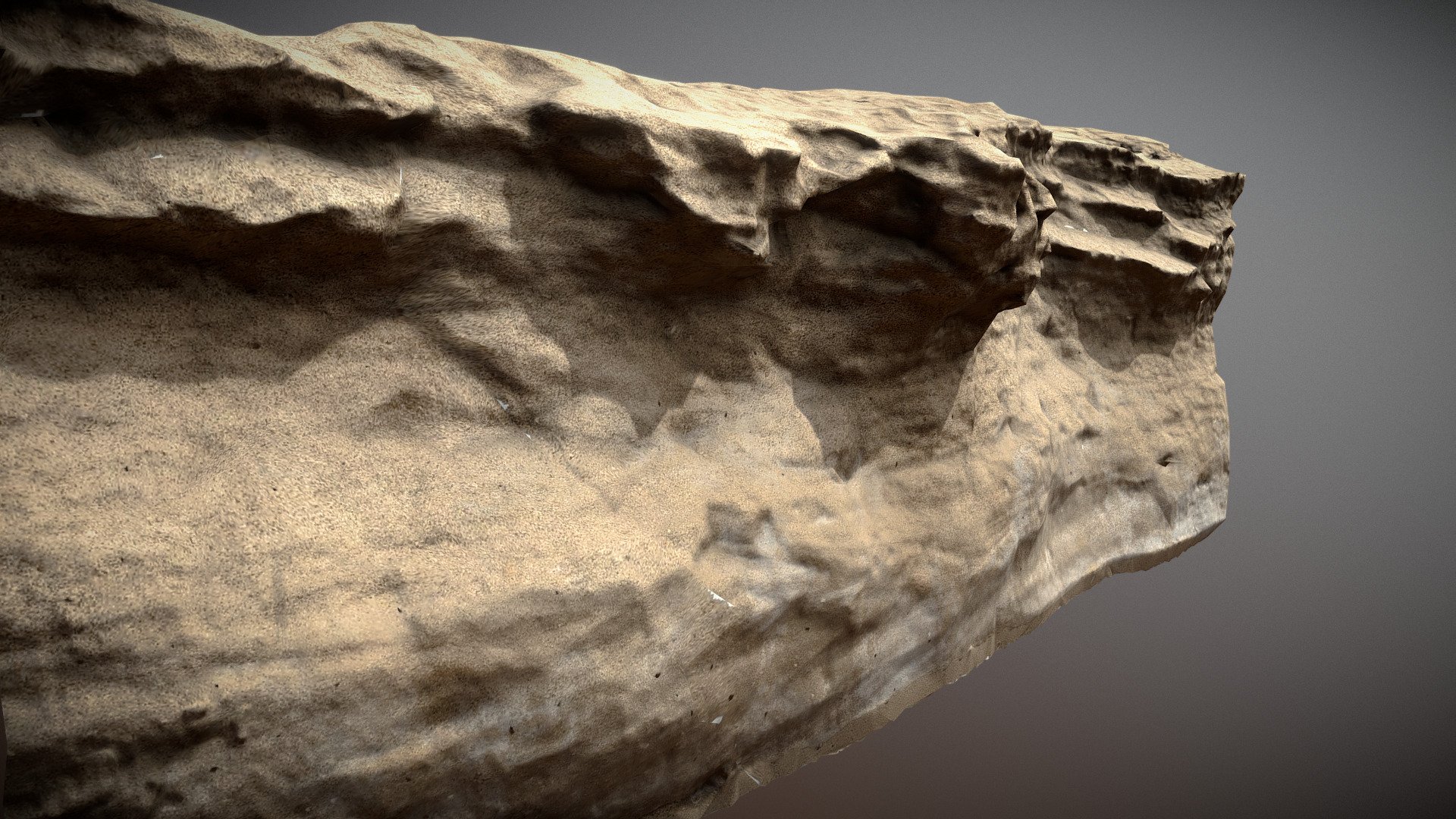 photoscanned sandstone low poly - Buy Royalty Free 3D model by ...