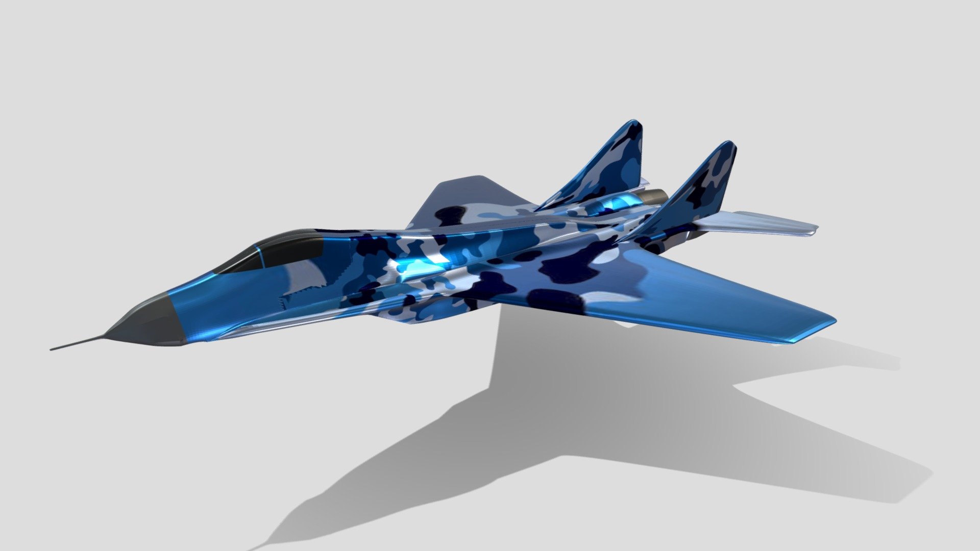 Mig-29K - Download Free 3D model by Art Blender (@ArtBlender) [23a0d35 ...