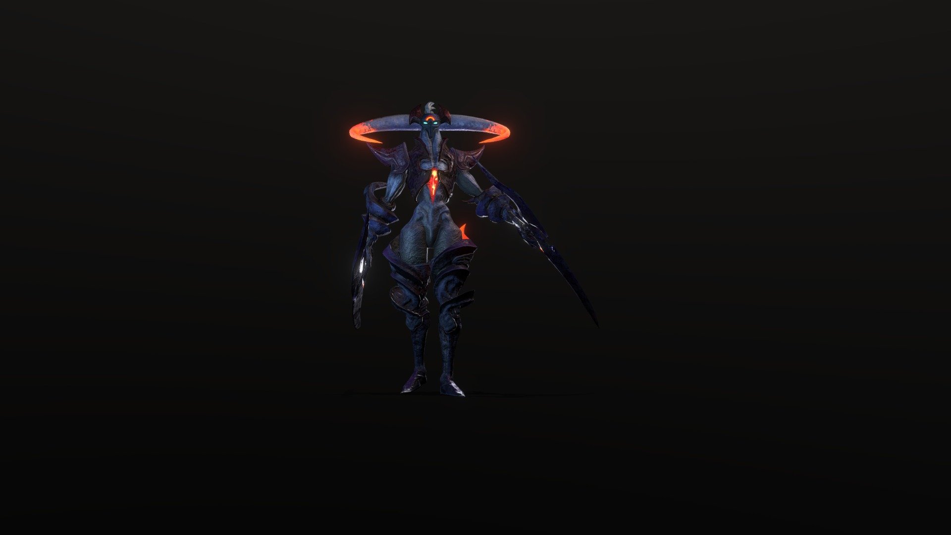 Demon Assassin - 3D model by Haco (@kiss61100) [23a112d] - Sketchfab