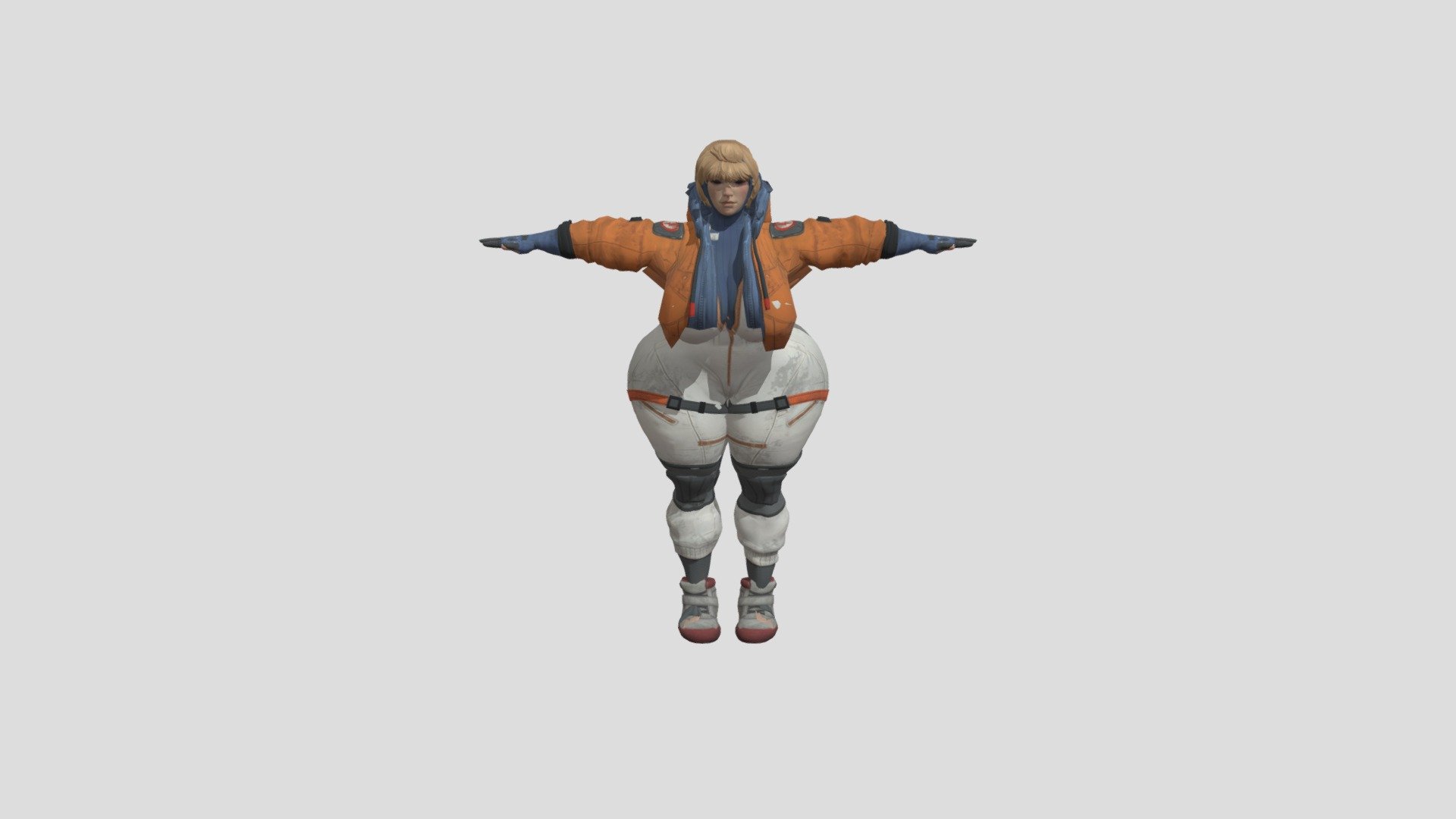 Commission Wattson Thicc Default Outfit - Download Free 3D model by ...