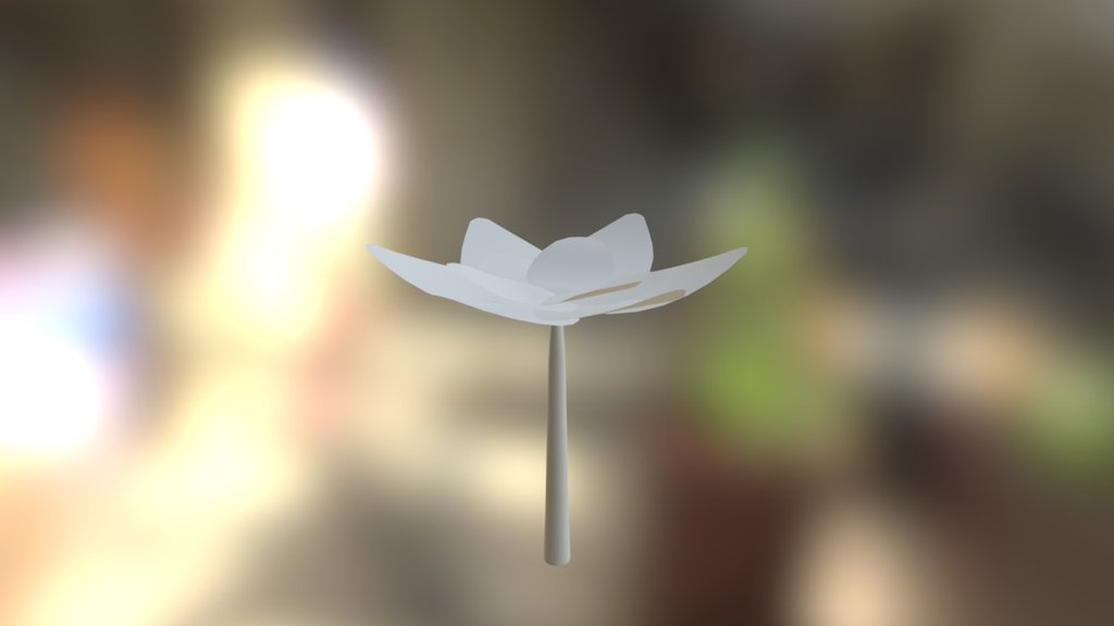 Flower - 3D model by davidzer08 [23a2149] - Sketchfab