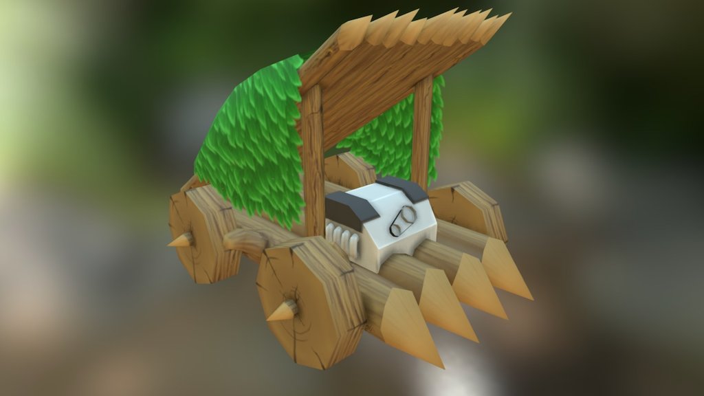 Babarian car - 3D model by aunpyz [23a4962] - Sketchfab