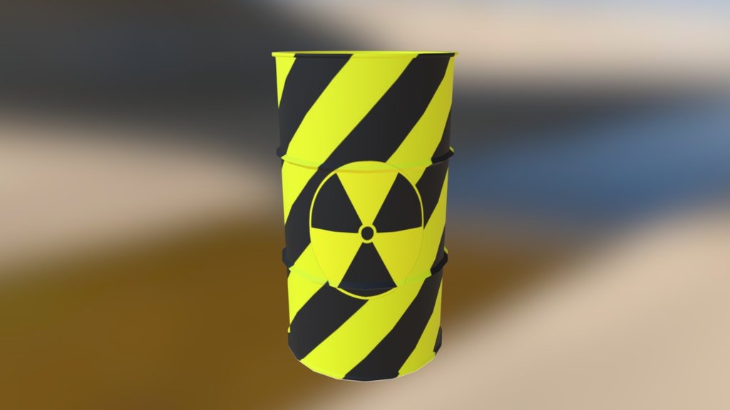 Nuclear Barrel Closed - 3D model by nateward (@natee97) [23a4e68 ...