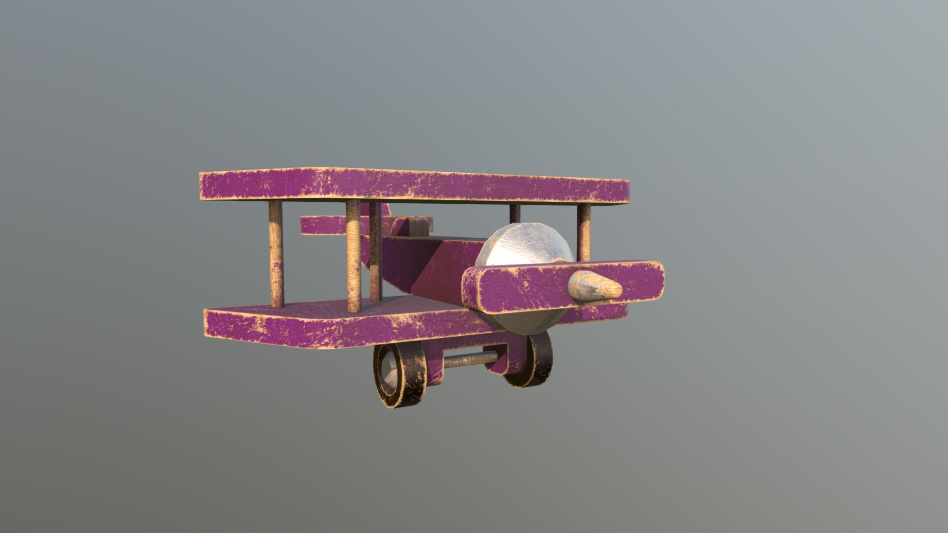 Toy Plane - 3D model by A (@reidaj7) [23a4fc9] - Sketchfab