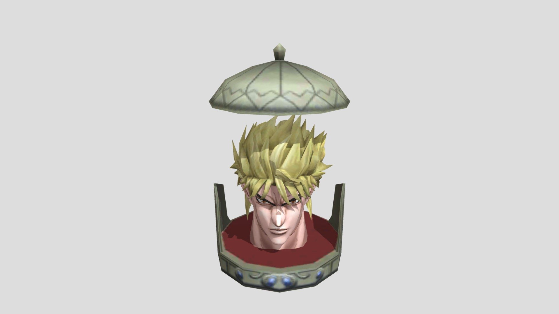 Dio's Head (DR) - Download Free 3D model by MeTube45 (@MeTube15 ...