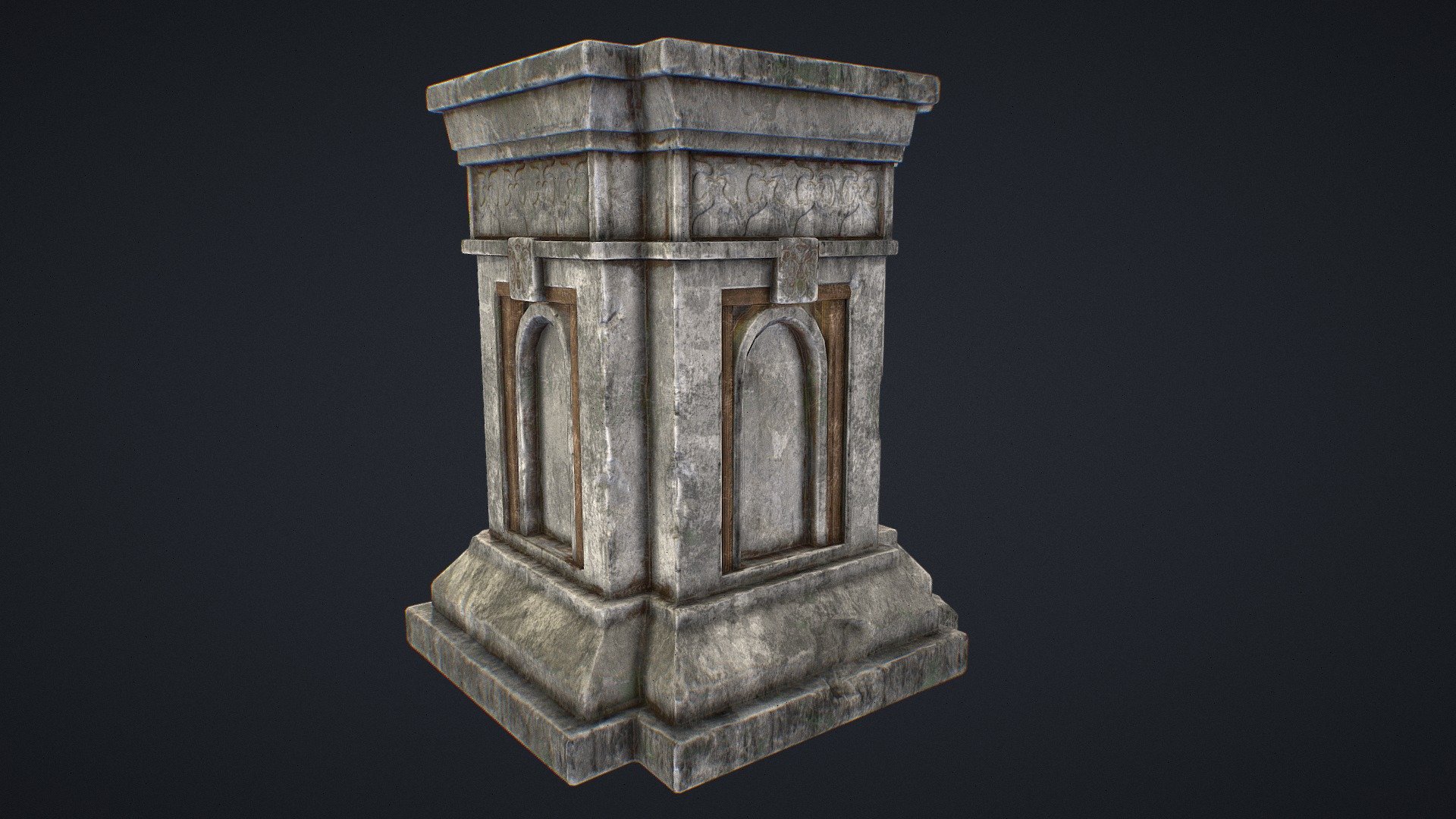 Pedestal - 3D model by AndrePoney [23a72ba] - Sketchfab