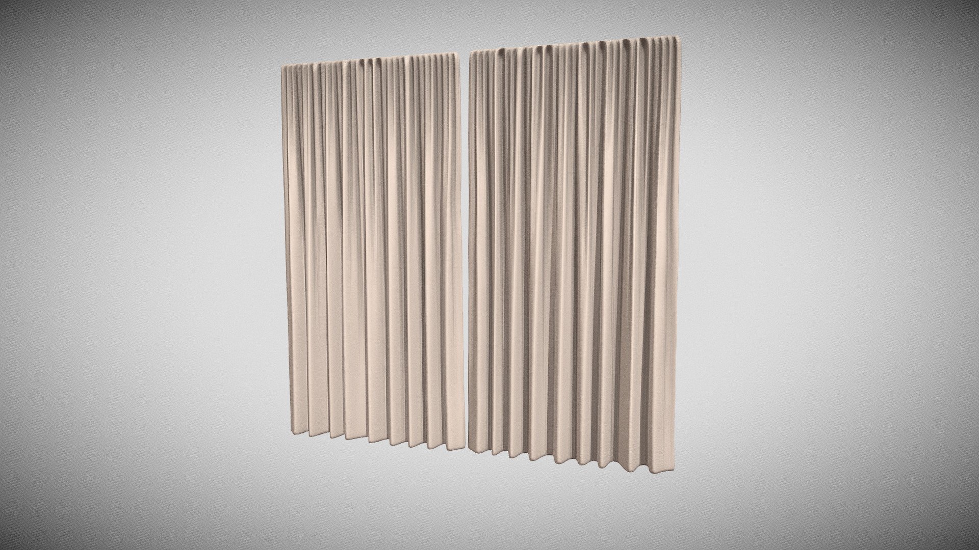 Curtain Cortina 3.0 NEW - Download Free 3D model by RomanSn [23a77fa] - Sketchfab