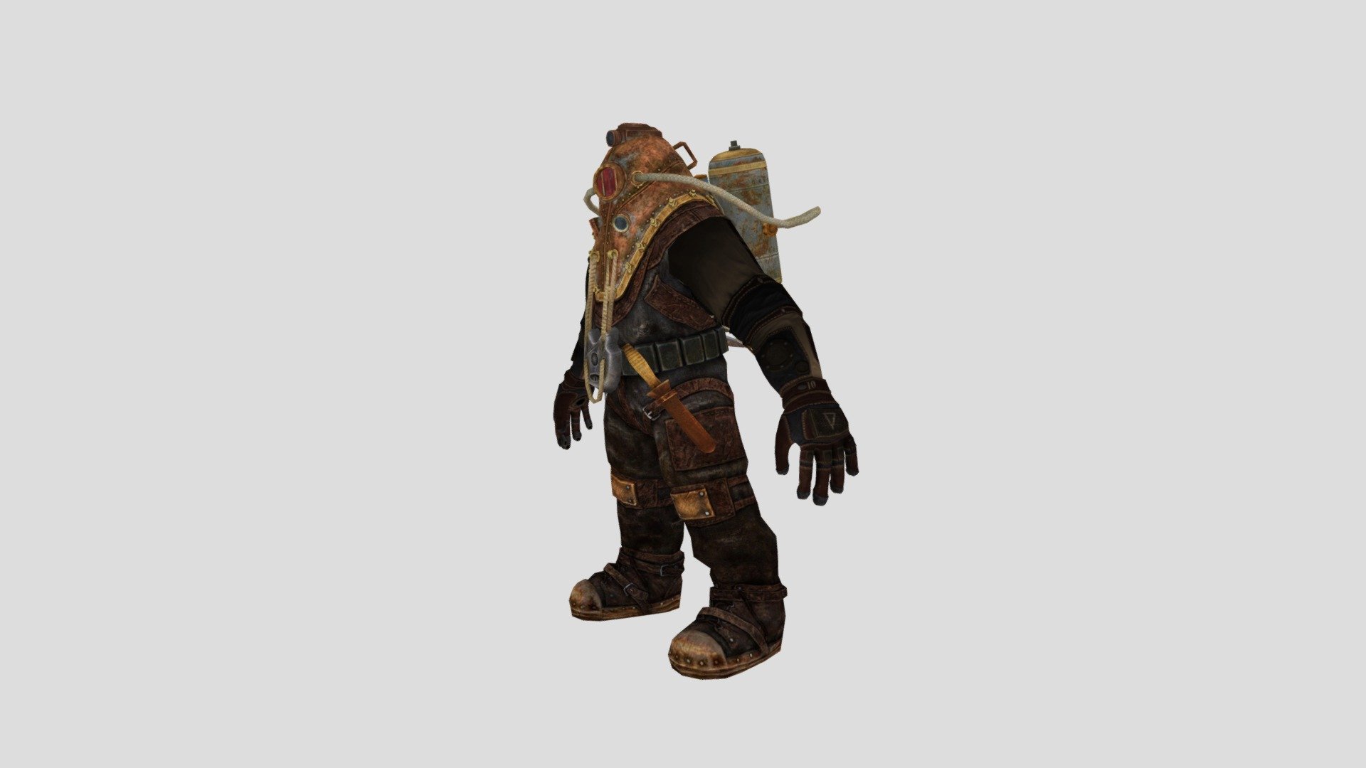 Subject Delta - Download Free 3D model by Modbuff (@CGreature) [23a7adf ...