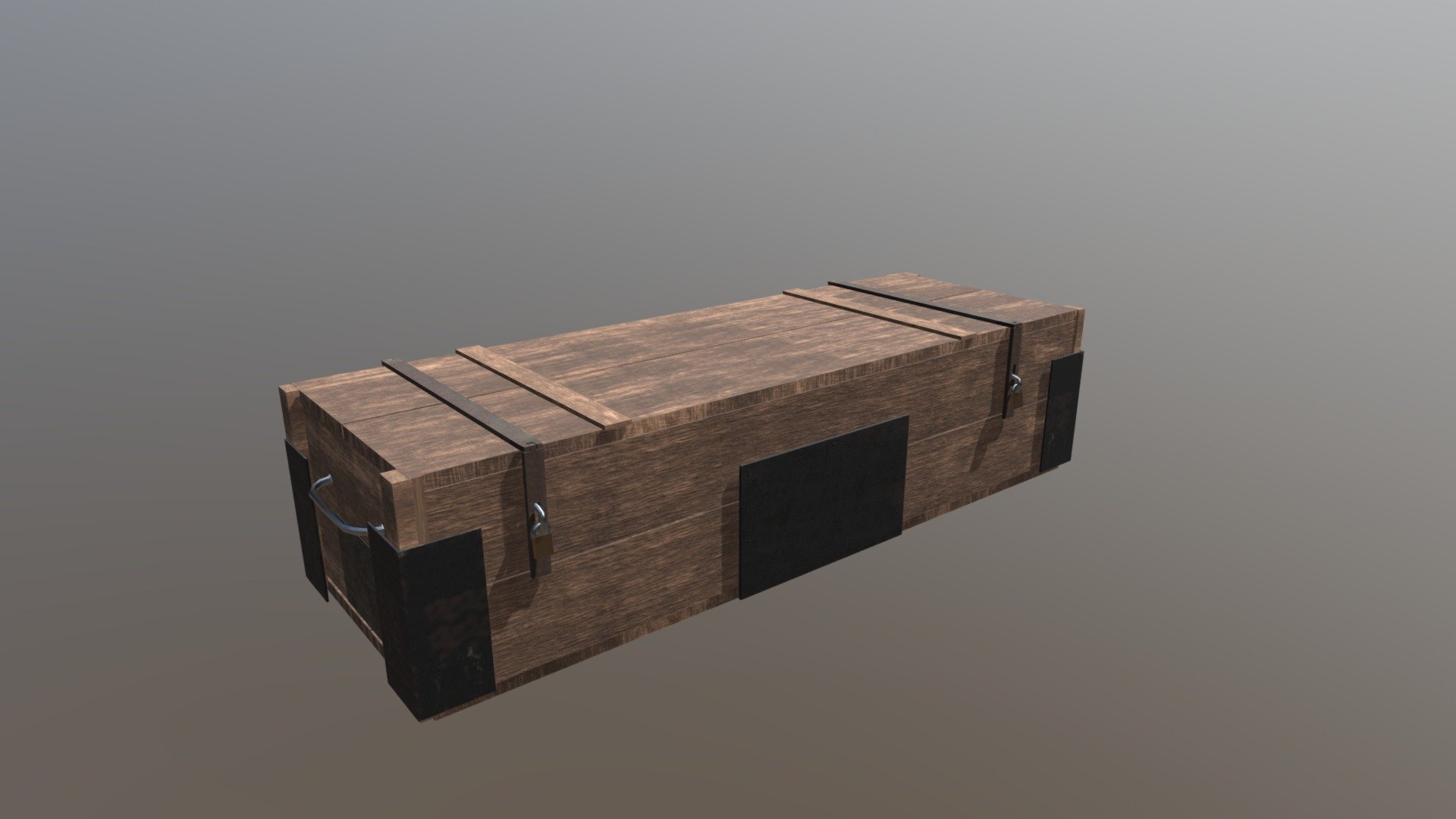 ammo box low poly - 3D model by malekabdeltwab [23a8fb0] - Sketchfab
