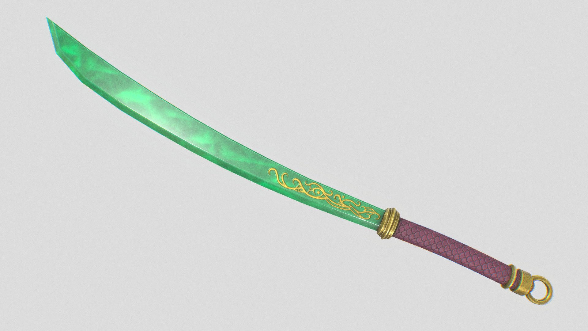 Jade blade - Buy Royalty Free 3D model by Anima Z (@Anima-Z) [23a96a9 ...