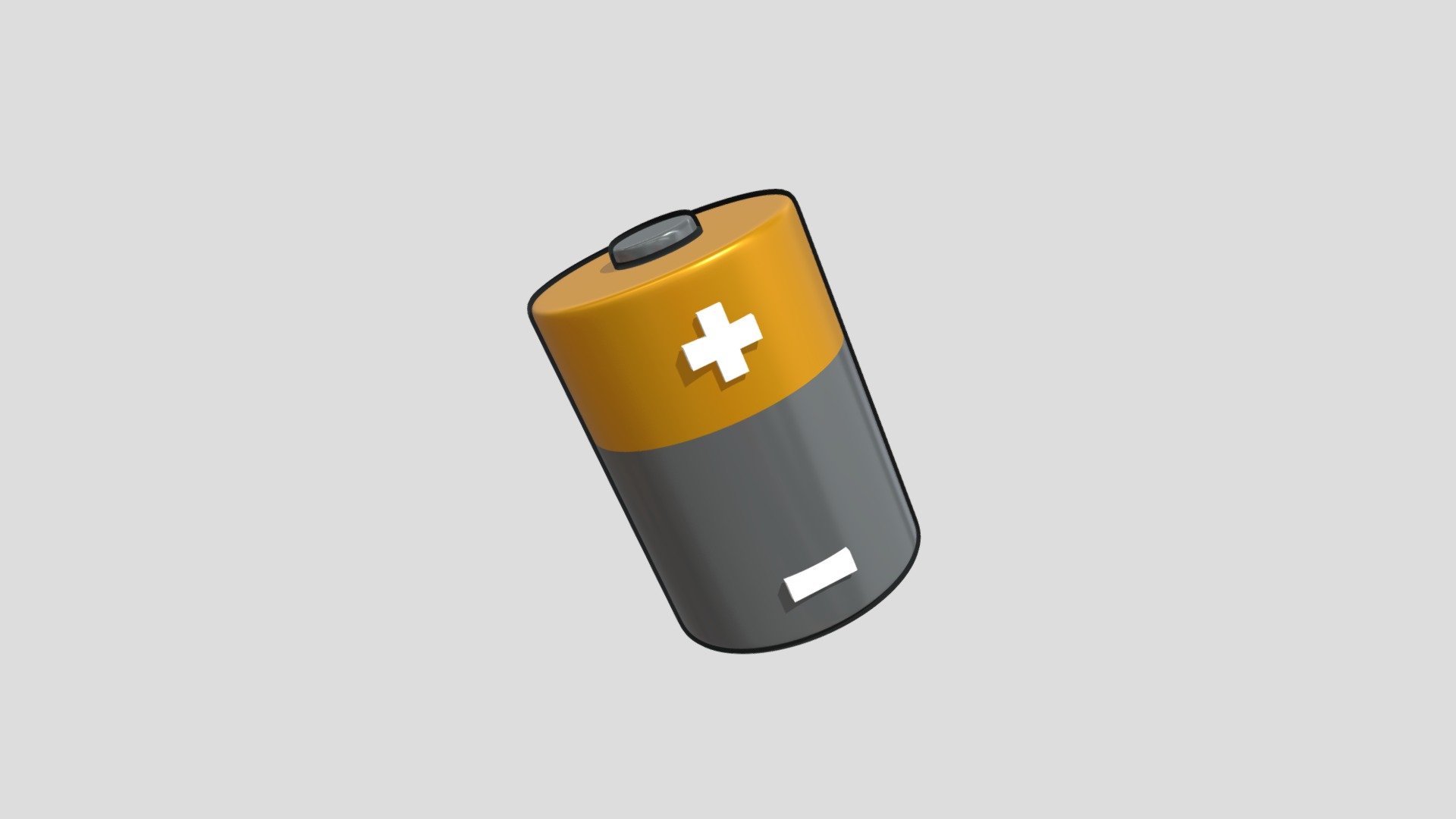 Battery - 3D model by satochibi (@satochibi0120) [23aa4ca] - Sketchfab