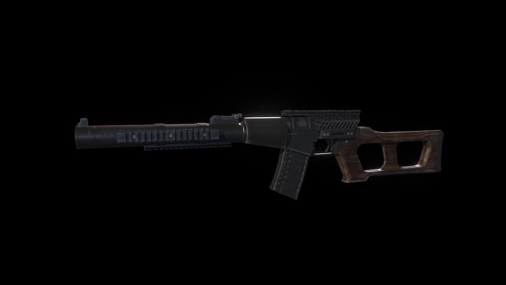 vss vintorez - 3D model by John (@john3ds) [23ab2d9] - Sketchfab