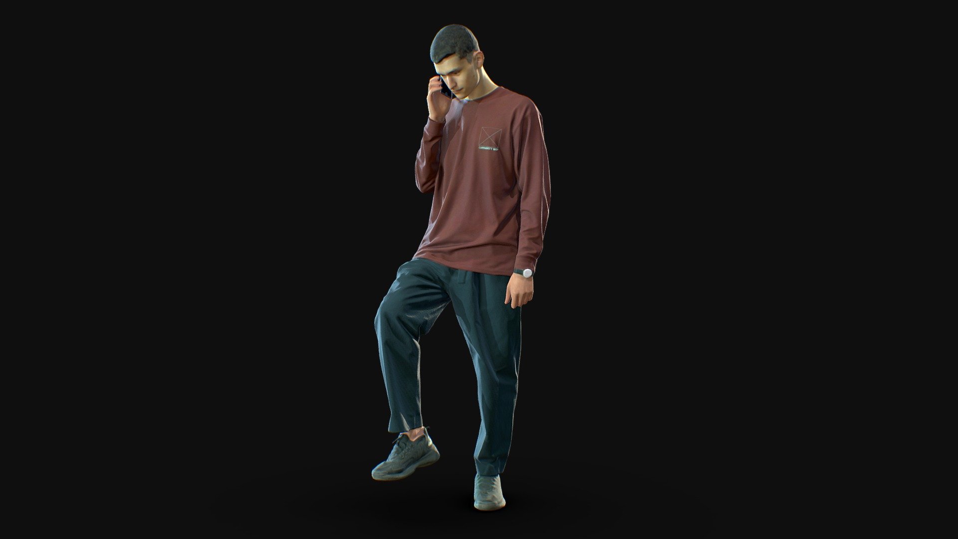 3d scan man 13 - 3D model by rusttm88 [23ad55c] - Sketchfab
