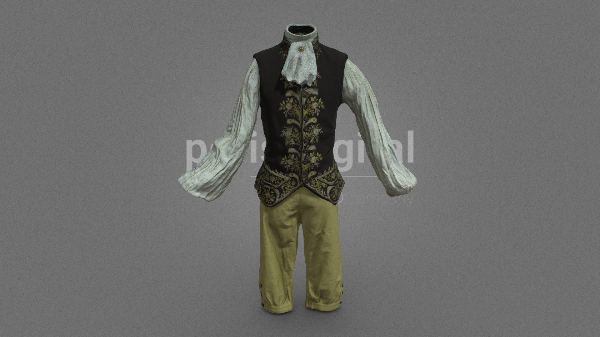Crowd Cloth Series - Model 010 - 3D model by Peris Digital ...