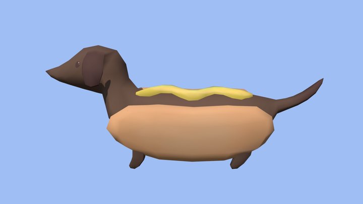Sausagedog 3D models - Sketchfab