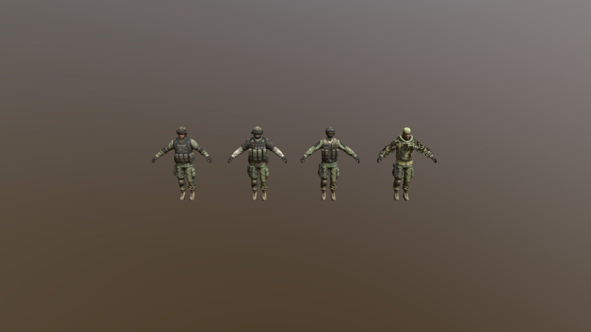 Homefront (2011) - US Marines Crops - Download Free 3D model by ...