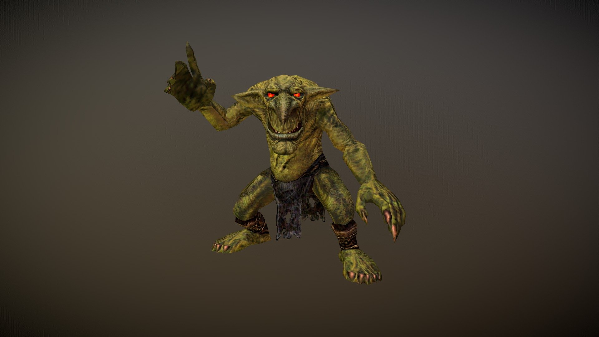 Goblin Animated - 3D model by Will Quah (@willquah) [23aff37] - Sketchfab