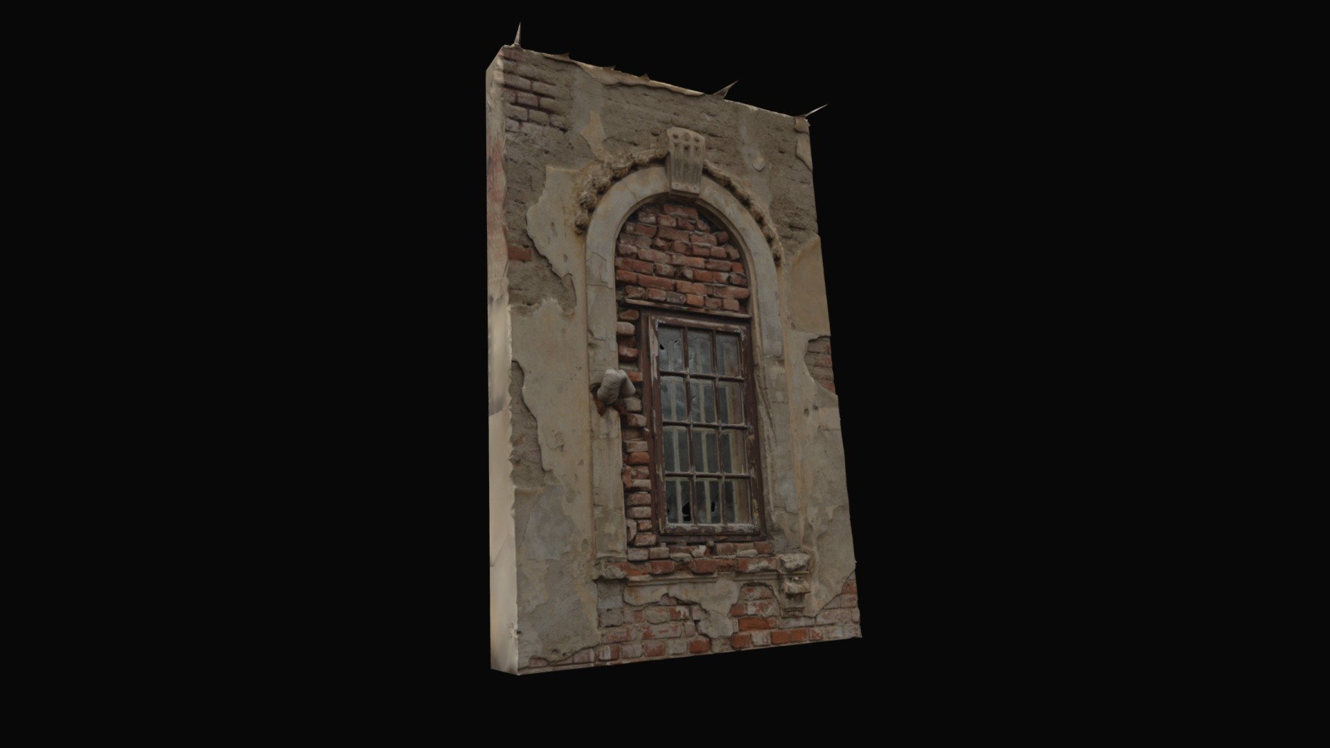 Bricked up window - Download Free 3D model by Cris Cucuianu (@criscuc ...