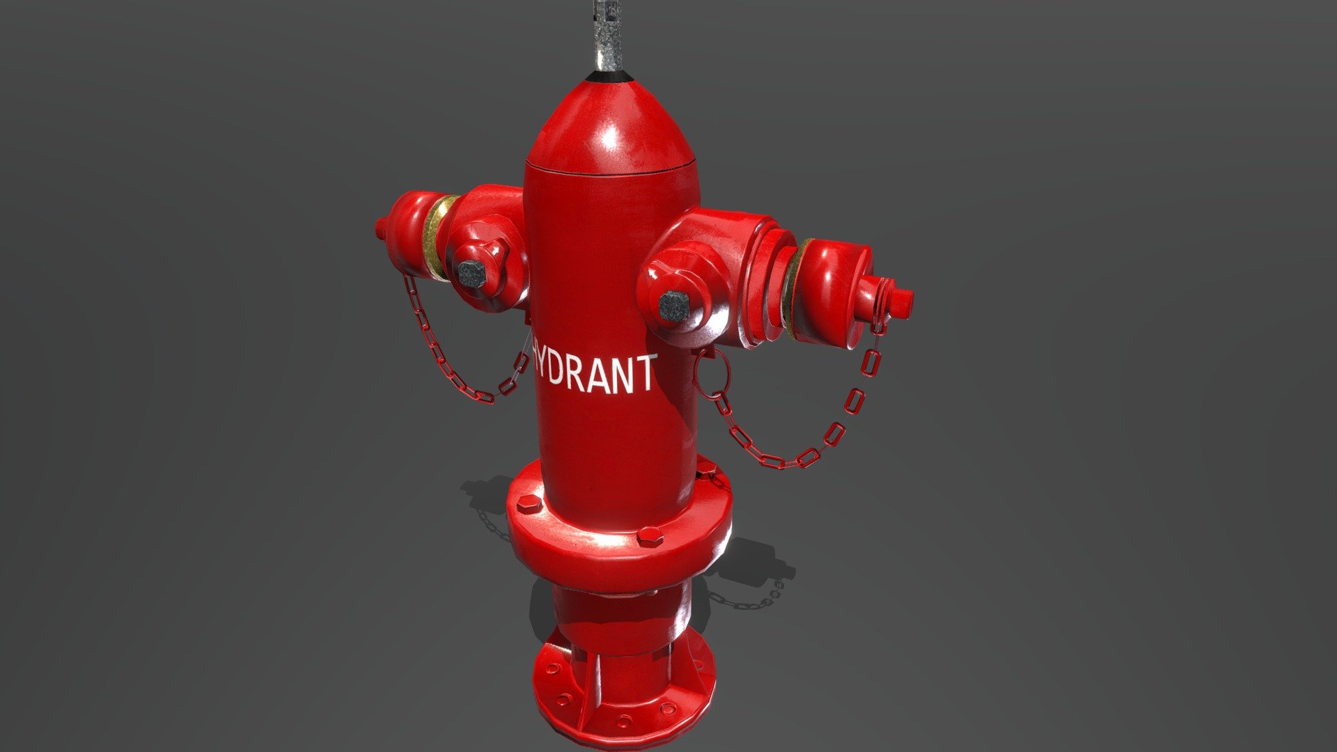 Lowpoly PBR Hydrant - Buy Royalty Free 3D model by Underground Lab (@xaverius0404) [23b1cb9 ...