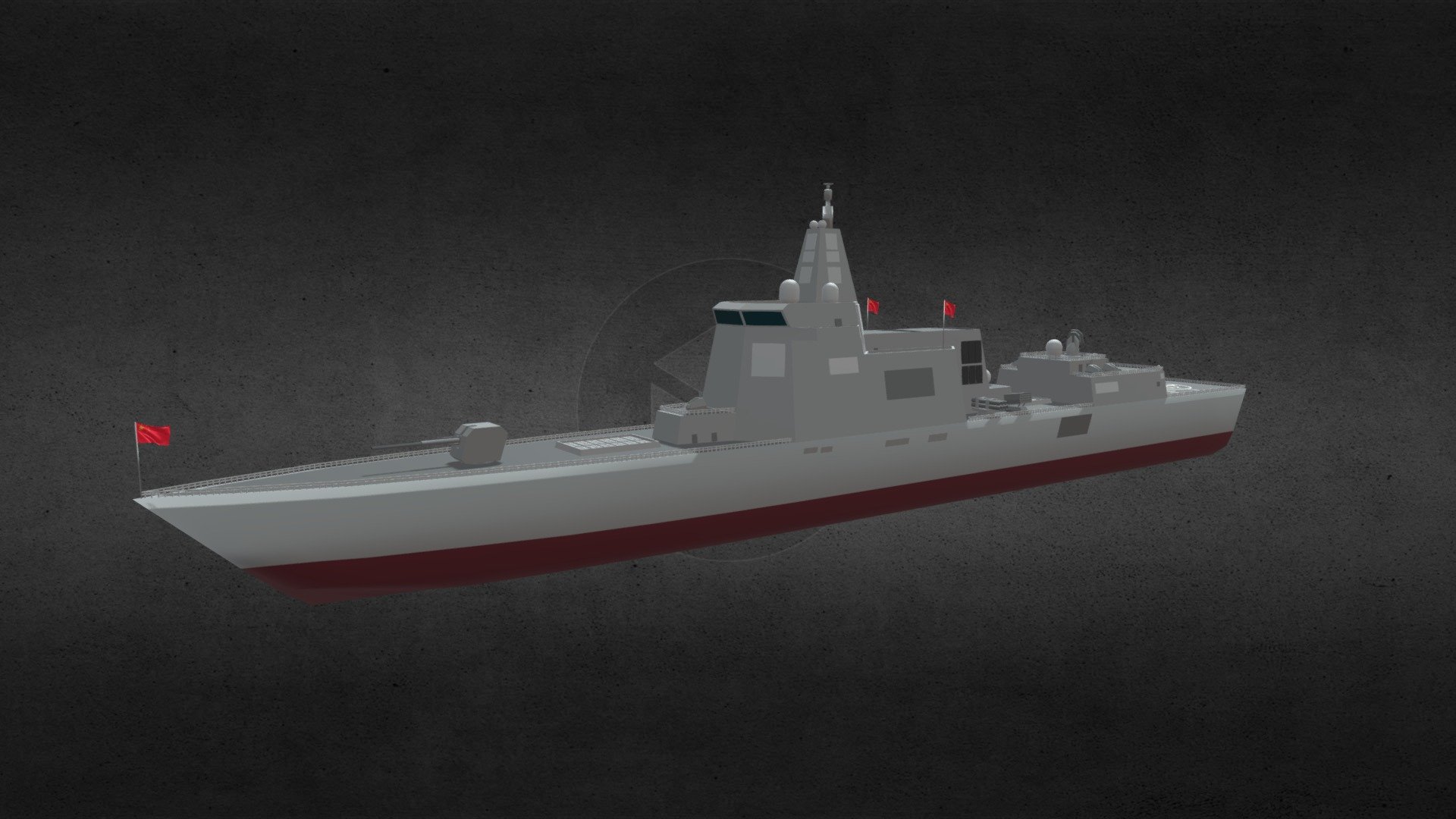 CN Type055 2.0 (Enhanced equipment type) - 3D model by FeriseCAT ...