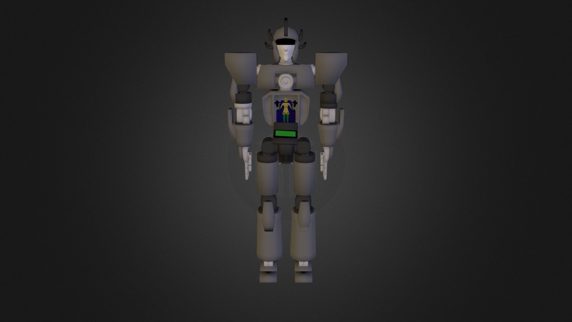 Giant Mech - 3D model by cooldown [23b482e] - Sketchfab