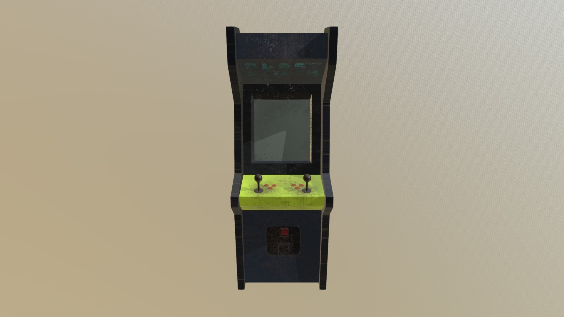Arcade Machine - 3D model by Arantxa Edwards (@arantxaedwards) [23b4985 ...