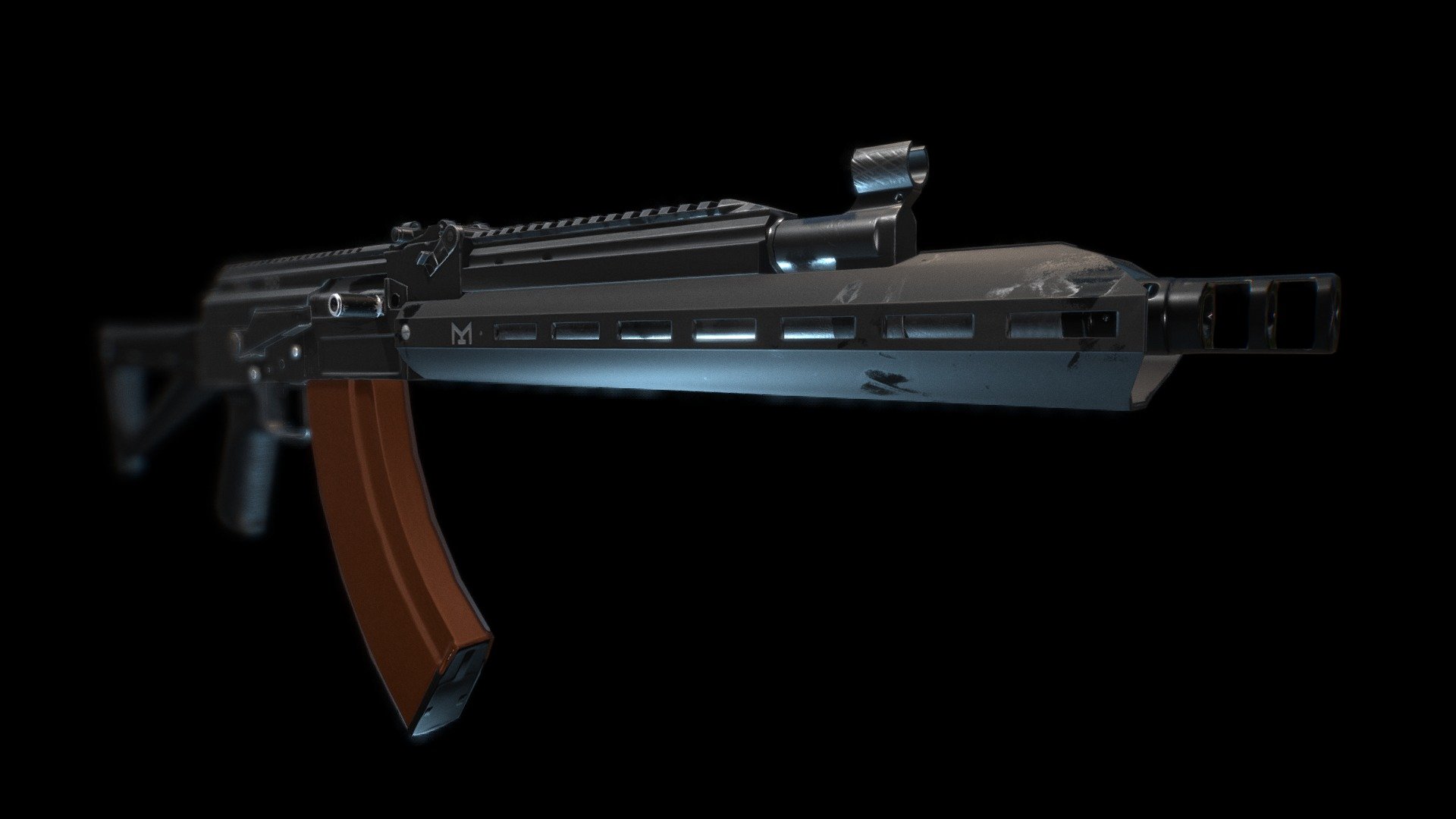 Custom AK - 3D model by RaidesB [23b68ae] - Sketchfab