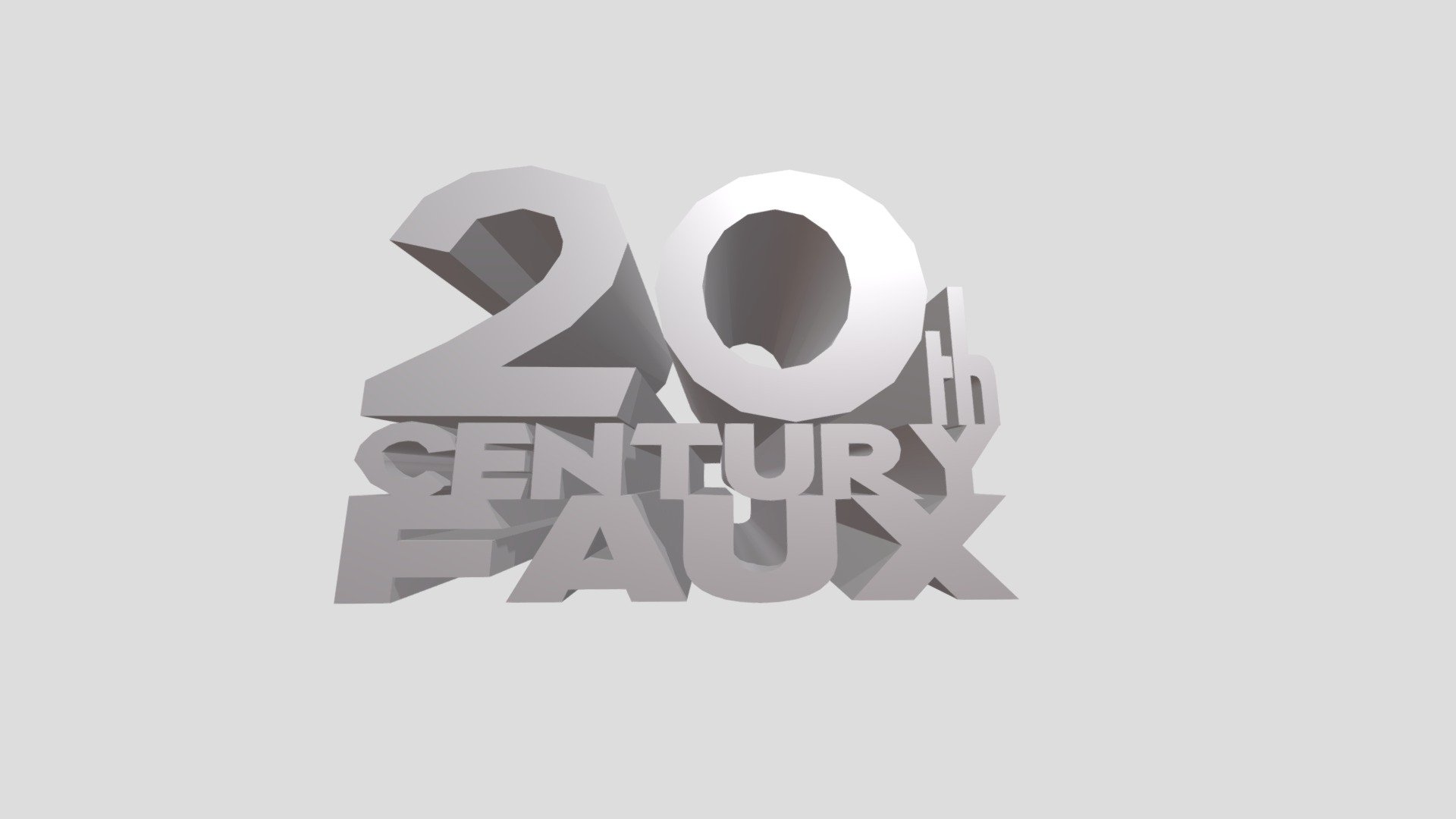 20th Century faux remake with che font - 3D model by ariasciro83 ...