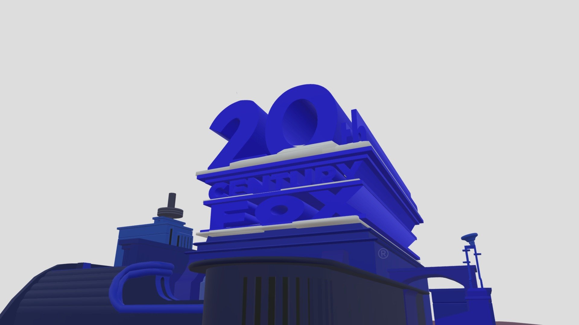 20th Century Fox Logo Snow Remake - Download Free 3D model by miha ...