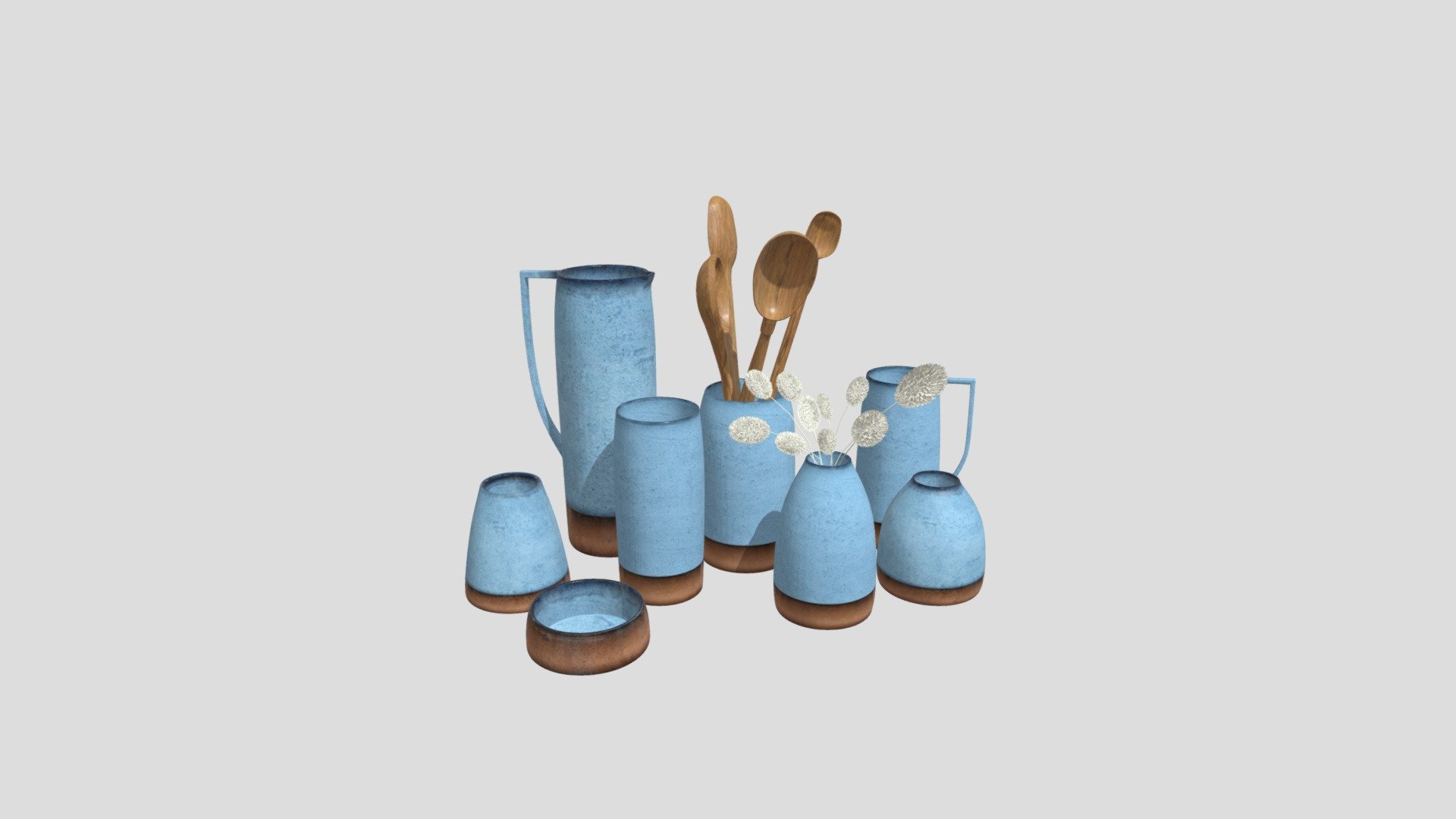 kitchen props 32 AM231 Archmodel - Buy Royalty Free 3D model by ...
