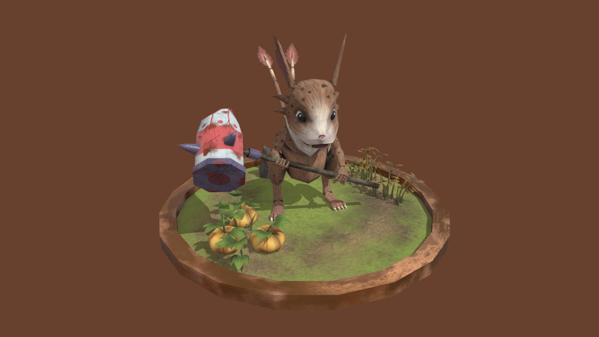 Rodent - 3D model by Wen (@Wen04) [23bc3e9] - Sketchfab