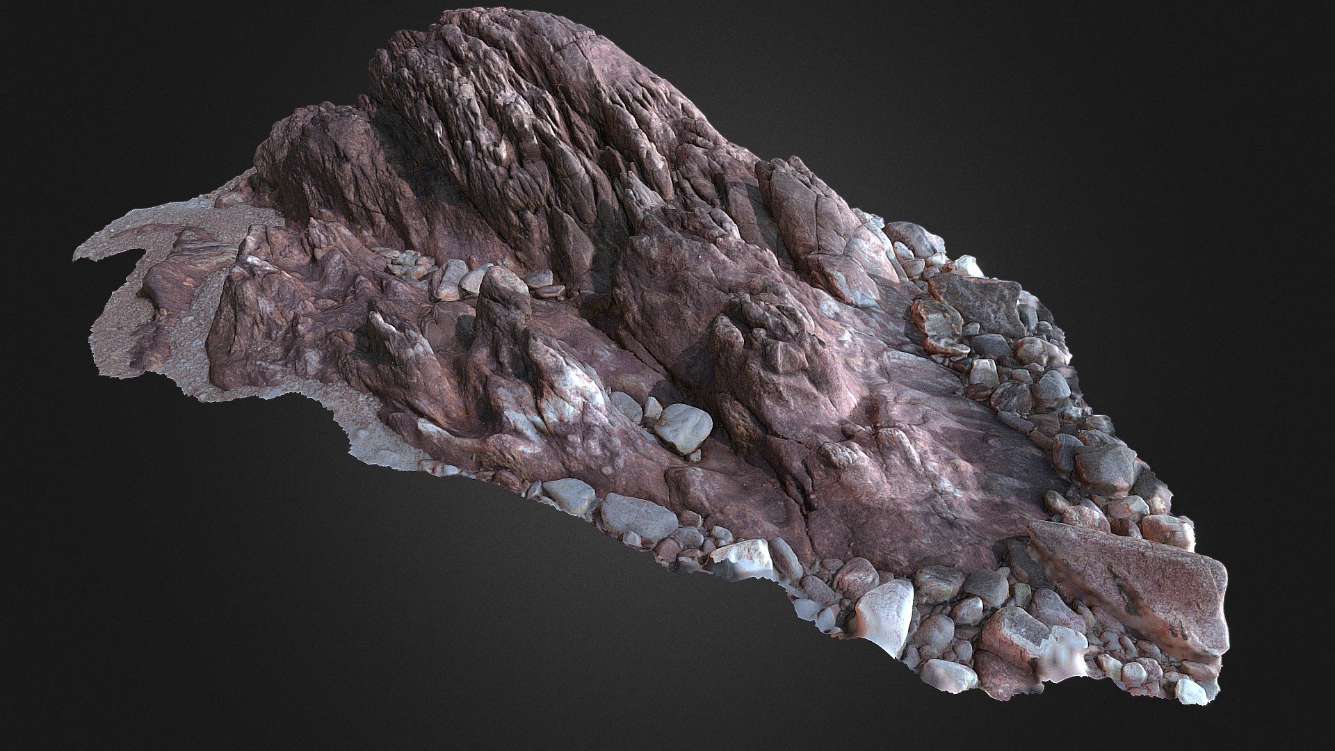 Korea Sea - Rock 08 - Buy Royalty Free 3D model by Seattle 3D Studio ...