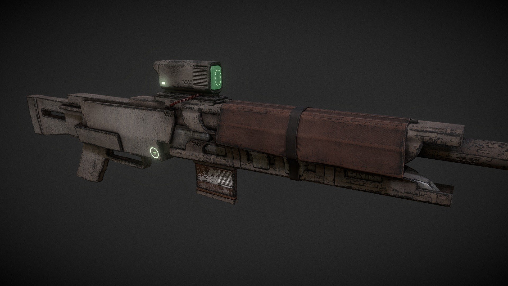 Borderlands Style Sniper - 3D model by SheaANDrew [23bdb7f] - Sketchfab