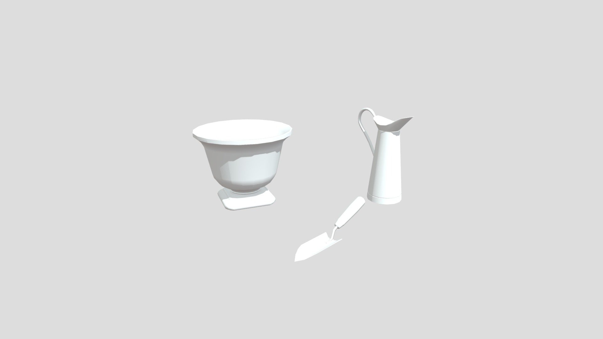 Grandma's House - 3 Simple Props - 3D model by MargotDujardin [23c01fe ...