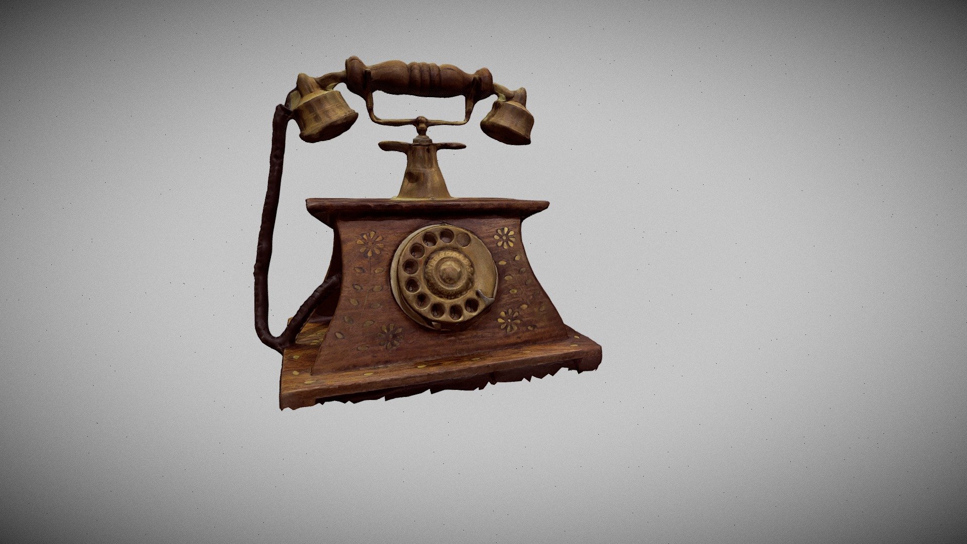 Old Vintage Telephone scan - Download Free 3D model by R. (@mobius_m ...