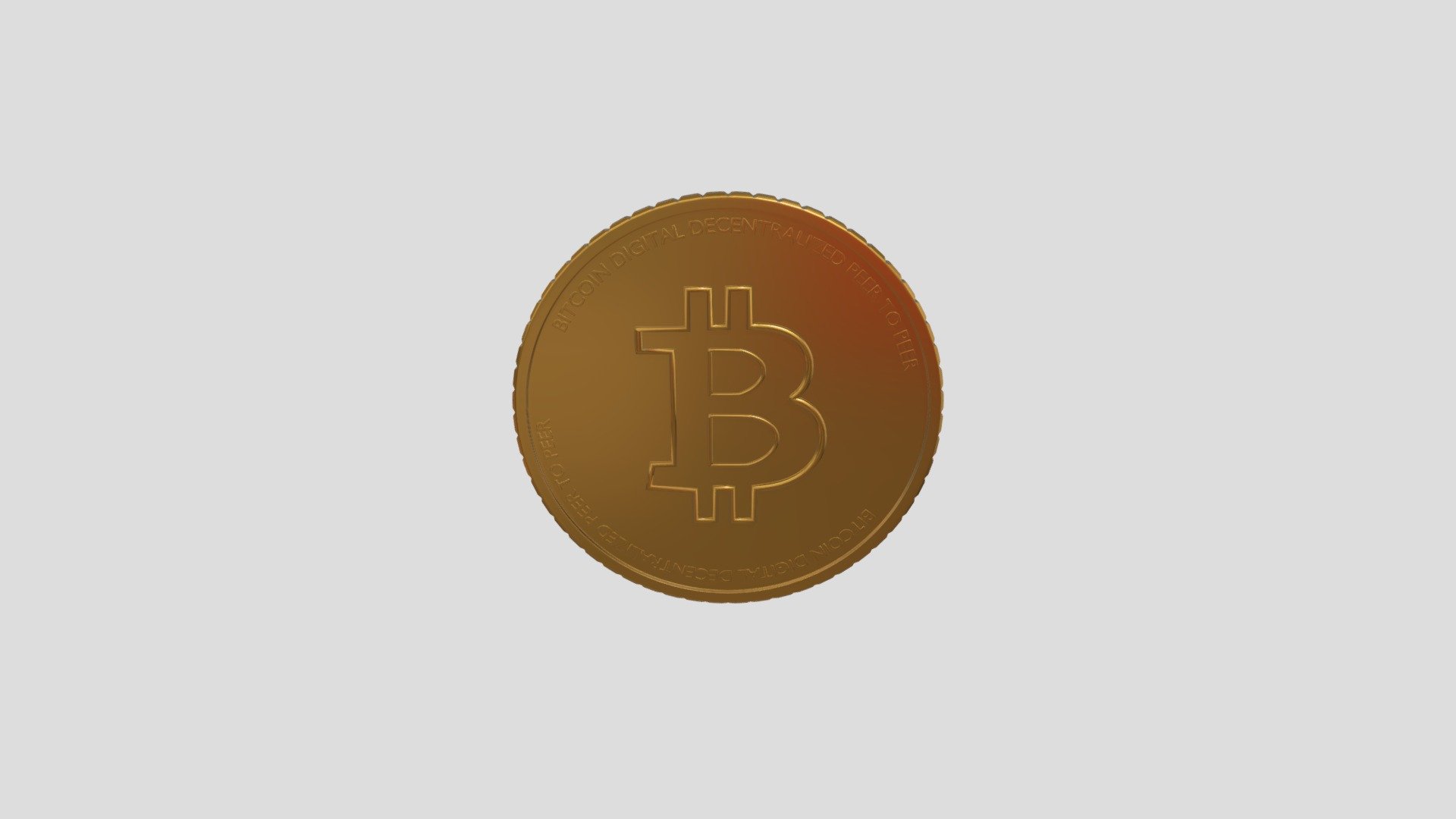 Bitcoin - Download Free 3D model by 3D_Models (@3D_Objects) [23c1ef0 ...