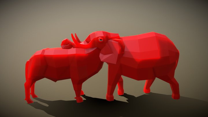 Elephant 3D models - Sketchfab