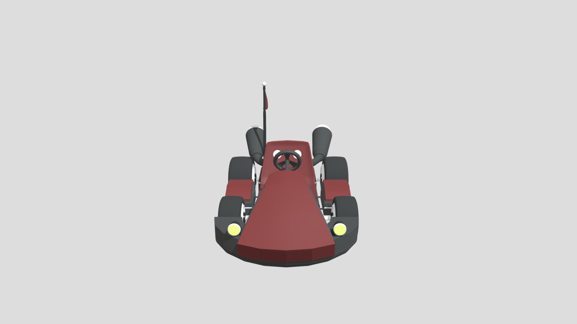 Final Go Kart - 3D model by avorierobinson [23c5a63] - Sketchfab