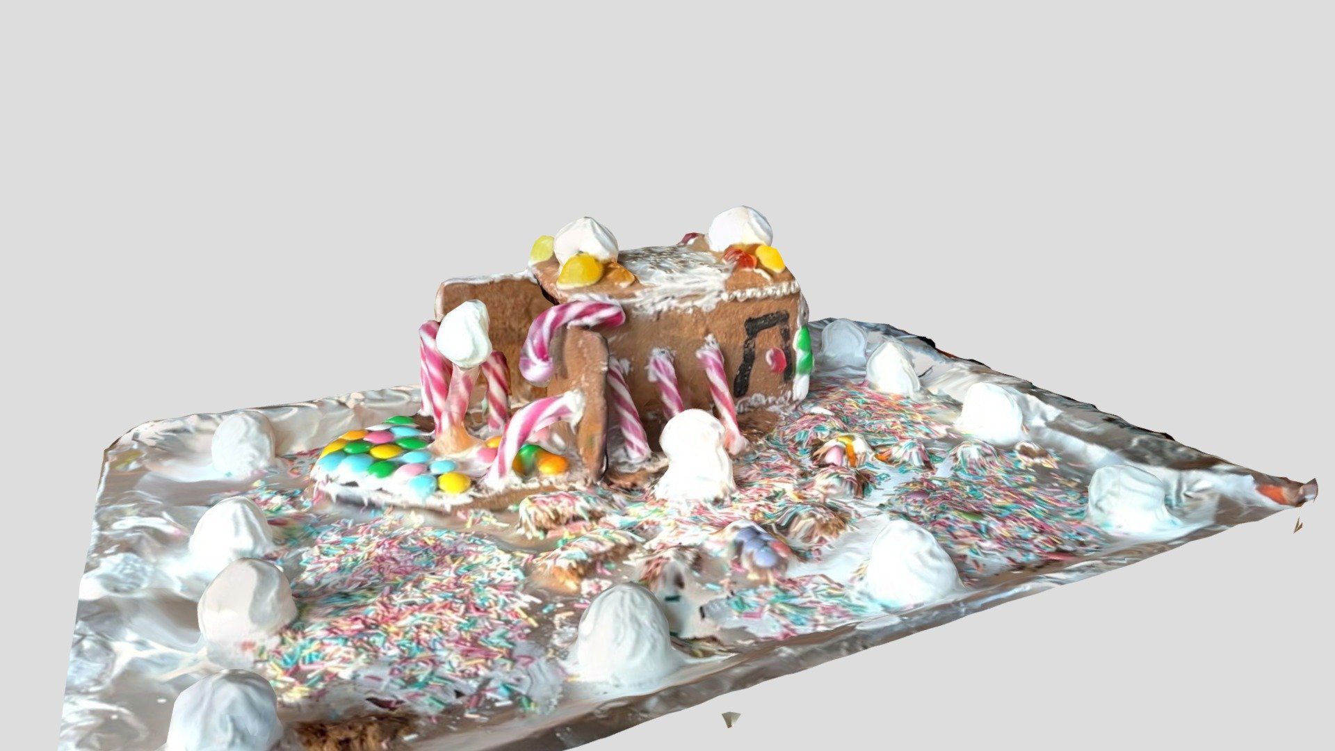 Gingerbread house 4 - 3D model by TSACS [23c74d1] - Sketchfab