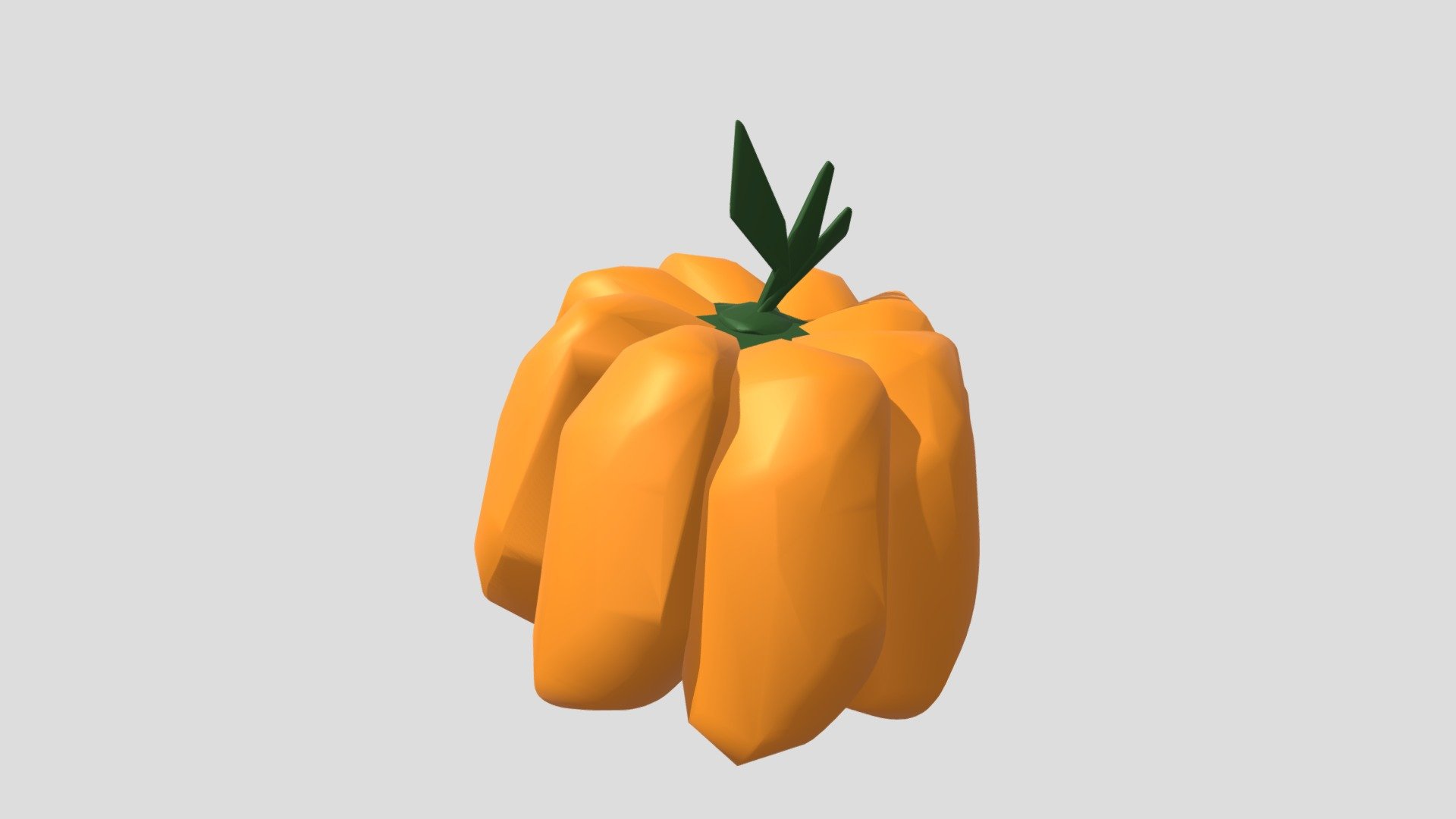 Lowpoly Pumpkin - Download Free 3D model by krytanmedia [23c8604 ...