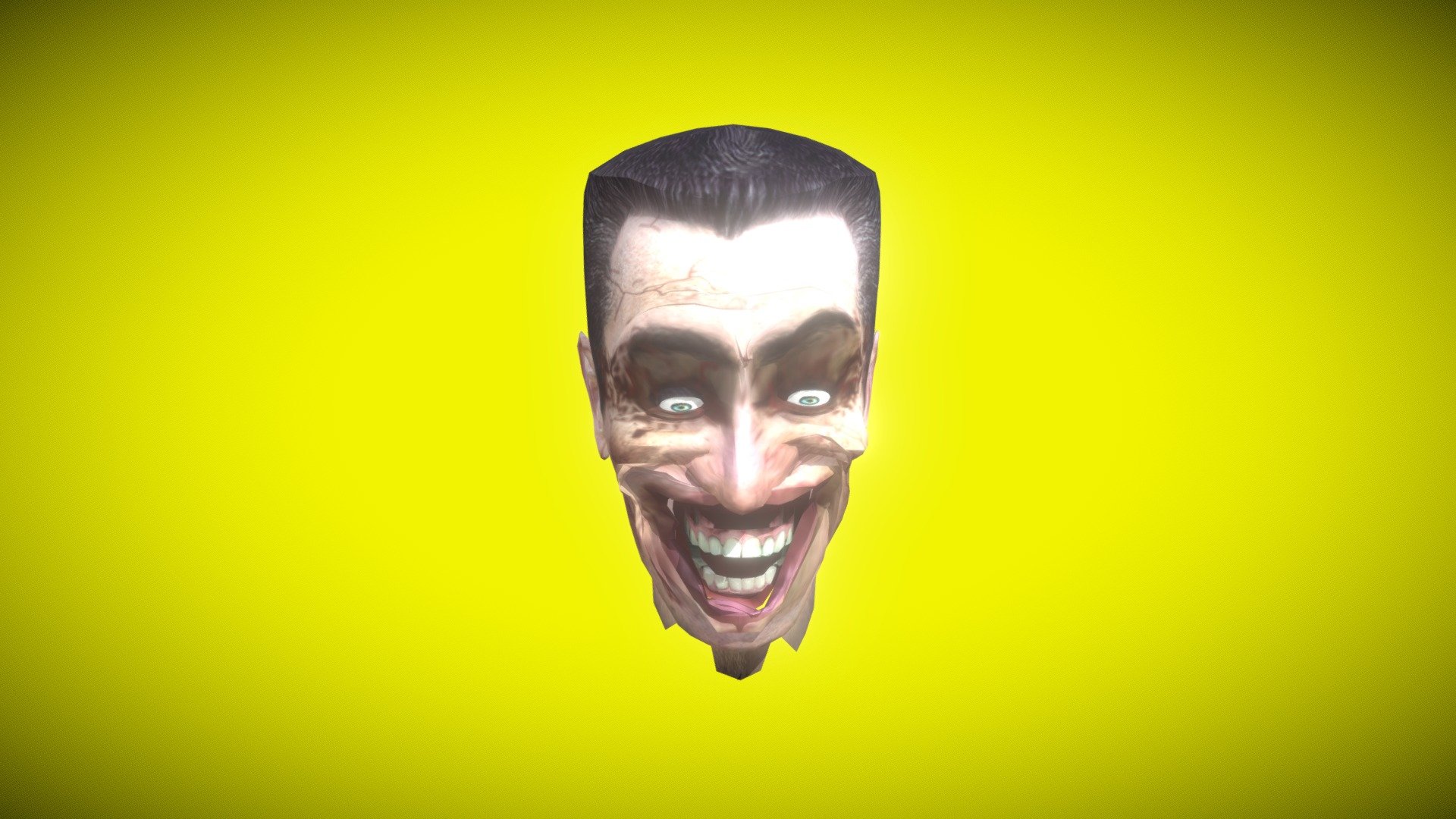 Broken G man Head - Download Free 3D model by Clockman (1266shin ...