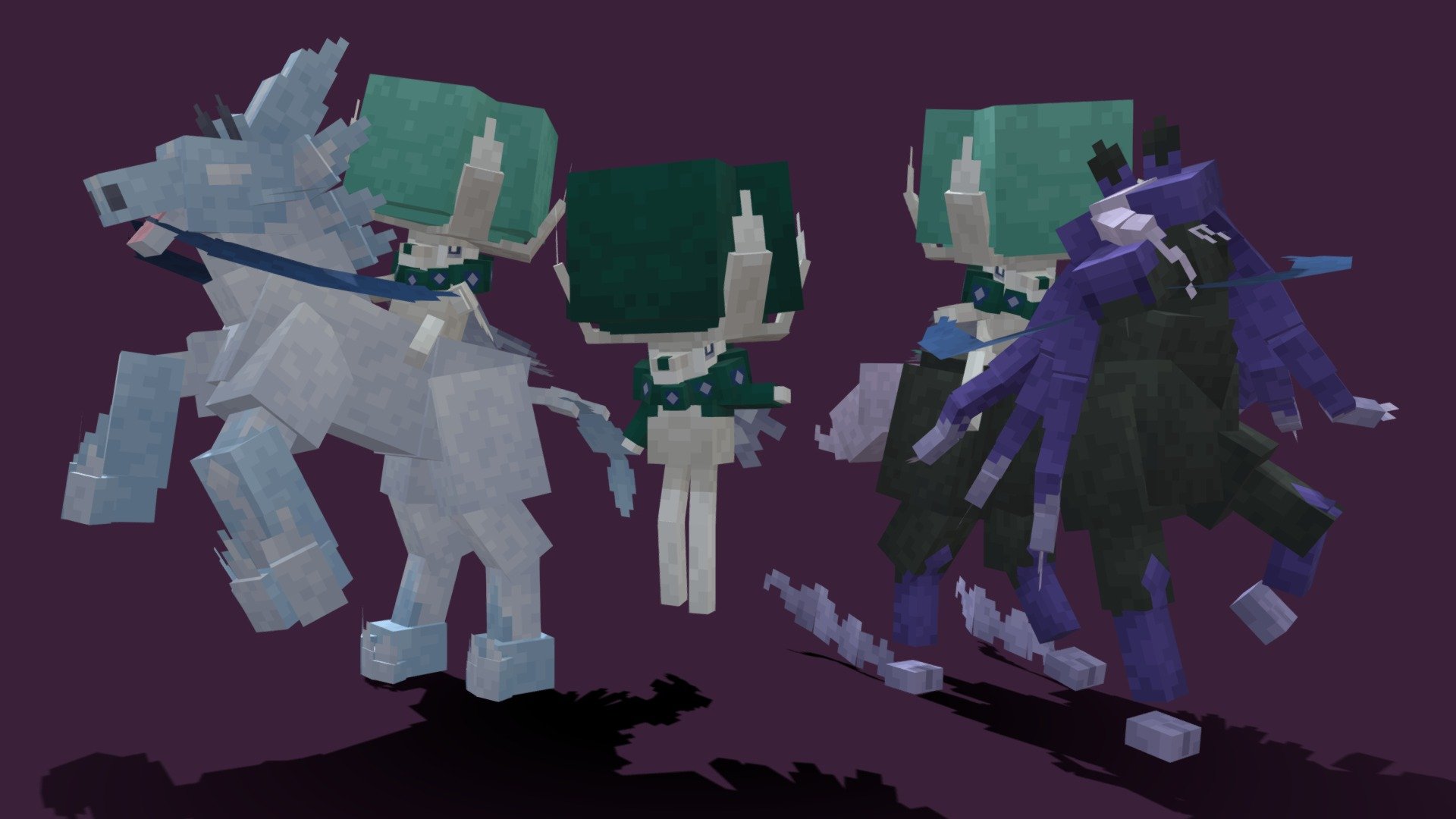 Shadow rider, Ice rider and calyrex - 3D model by bob12521 [23ccbe5 ...
