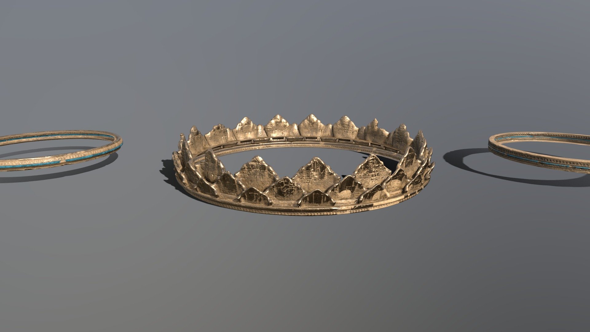 Desert Fortress Dome Rings - Download Free 3D model by Nicolai Kilstrup ...