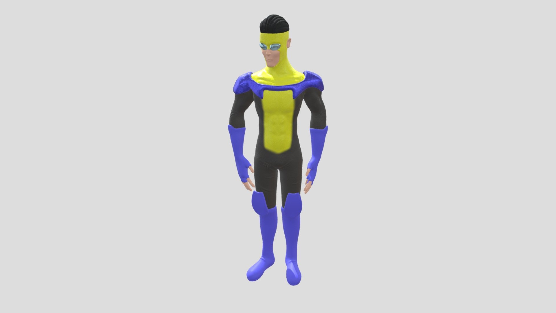 Invinciblex ( Mark Grayson) - 3D model by agustiniano [23cdd95] - Sketchfab